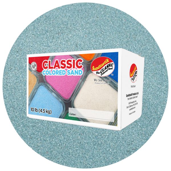 Classic Colored Sand - Aqua - 10 lb (4.5 kg) Box