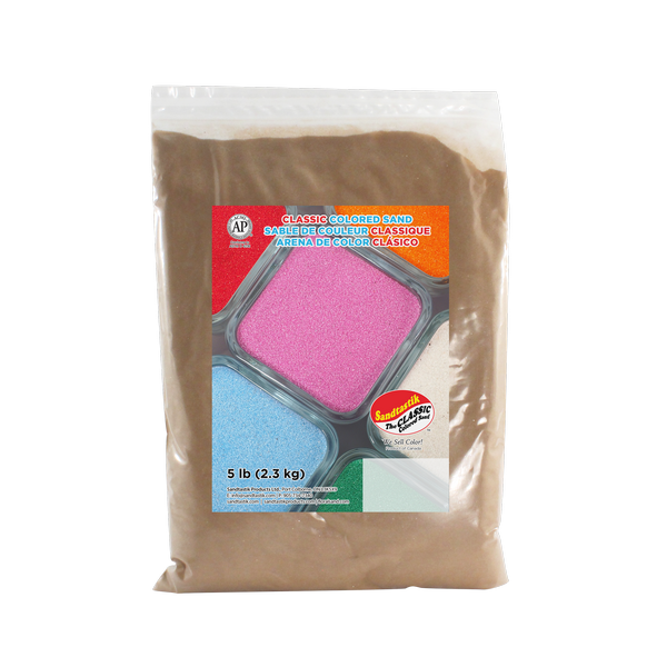 Classic Colored Sand - Tan - 5 lb (2.3 kg) Bag