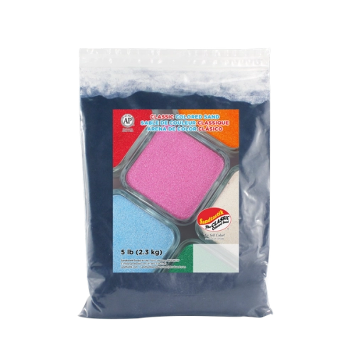 Classic Colored Sand - Navy Blue - 5 lb (2.3 kg) Bag