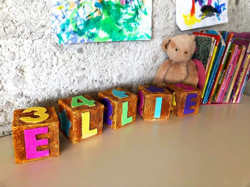 Decorative Letter Blocks