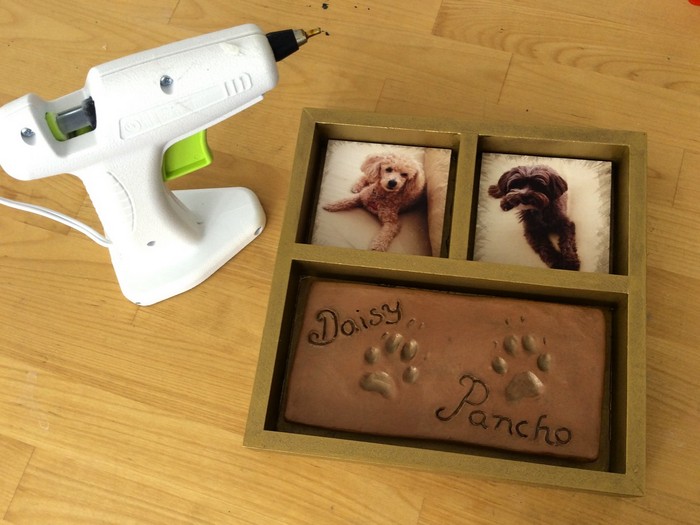 Pet Paw Keepsake Shadow Box