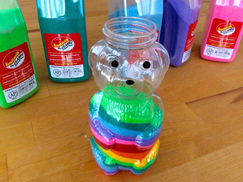 Sand Art Party Decor