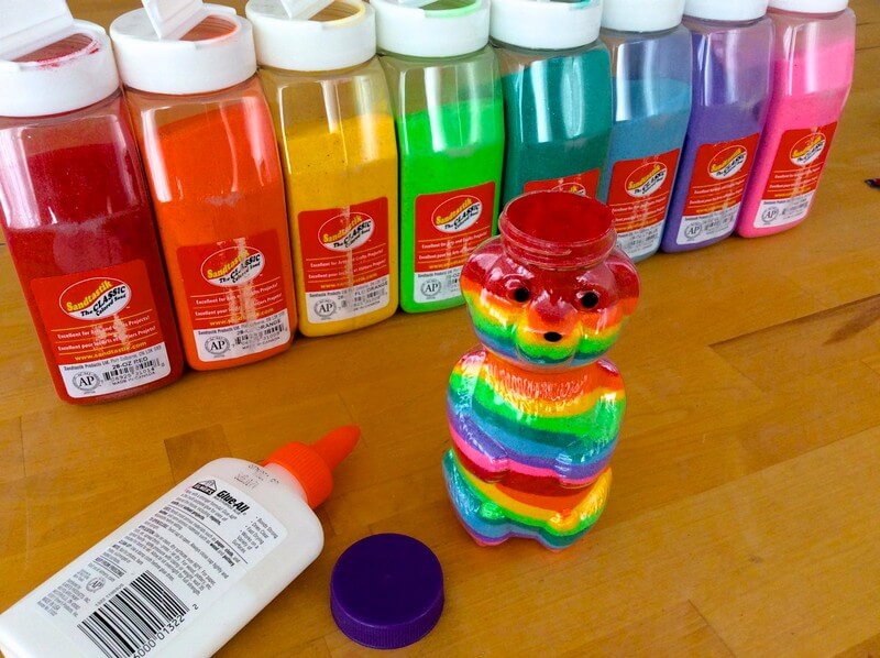 Sand Art Party Decor