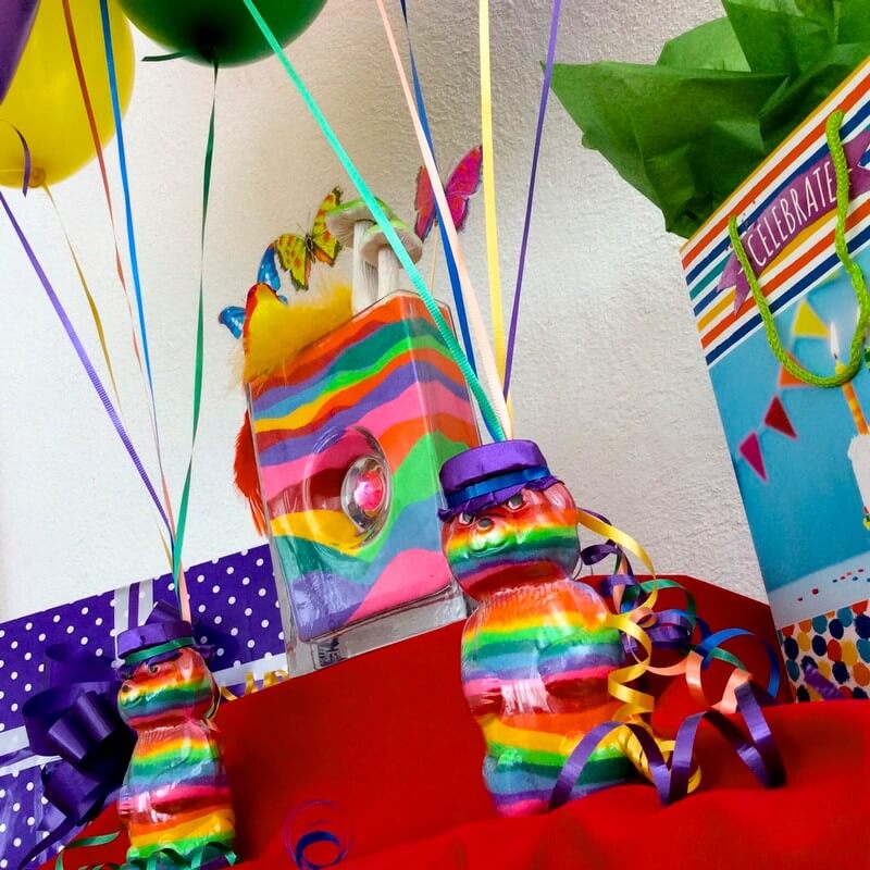 Sand Art Party Decor
