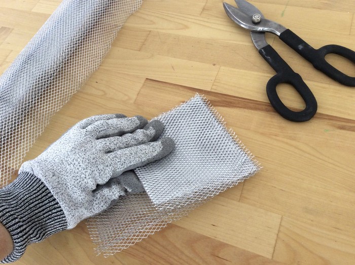 Wire Mesh Wall Sculpture