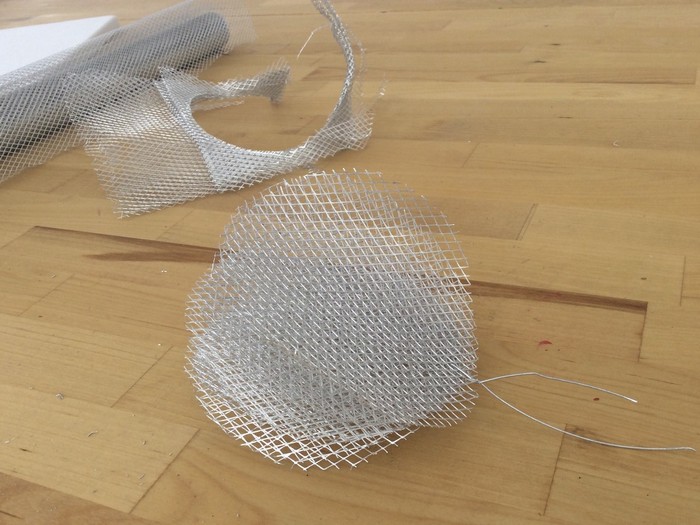 Wire Mesh Wall Sculpture