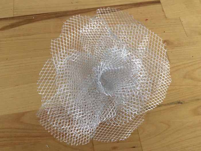 Wire Mesh Wall Sculpture