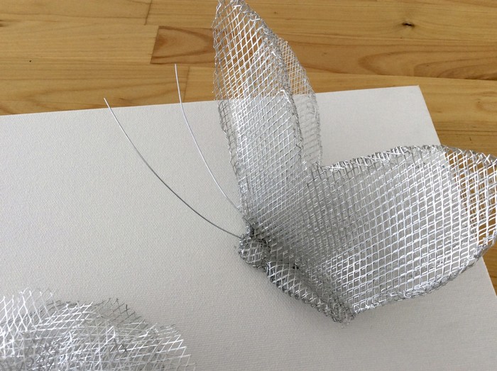 Wire Mesh Wall Sculpture
