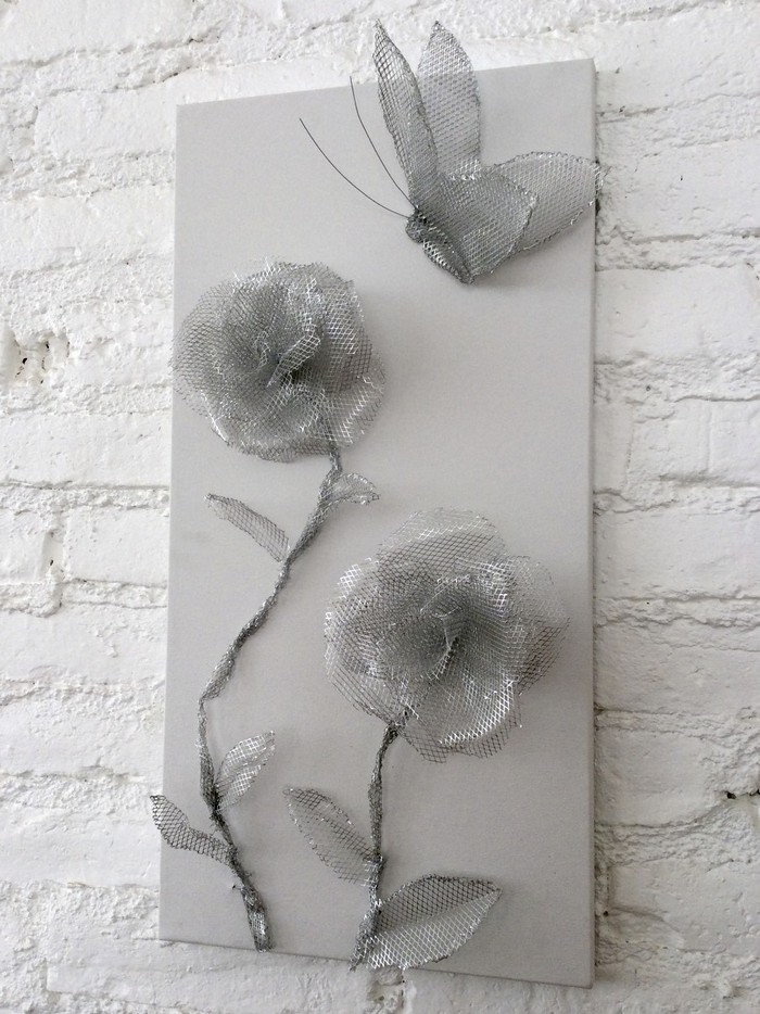 Wire Mesh Wall Sculpture